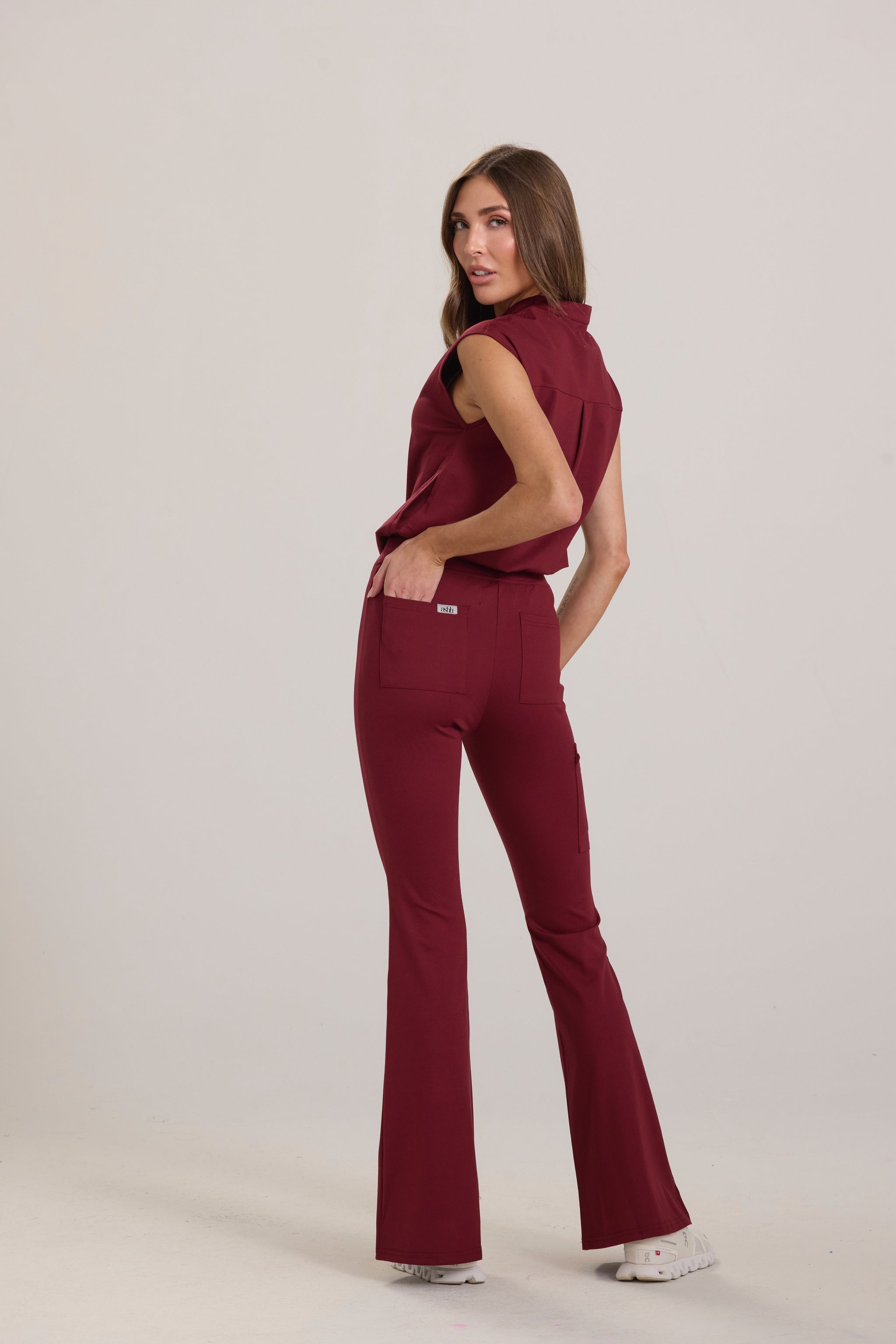 Define Your Style with Emma Flare Fitted Pants